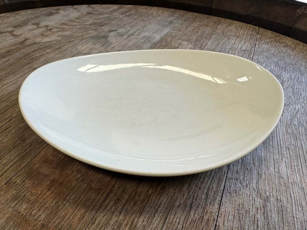 Churchill curved side/entree plate – Noosa Party Hire